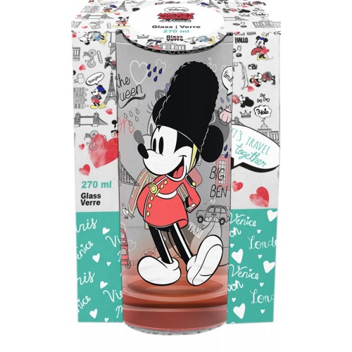 SZKLANKA DISNEY MICKEY/MINNIE MOUSE INVICTUS 1928